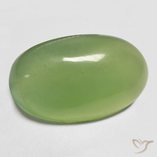 14.95ct 天然暗绿色蛇纹石, 圆形的, 半透明 14.95ct 天然暗绿色蛇纹石, 圆形的, 半透明